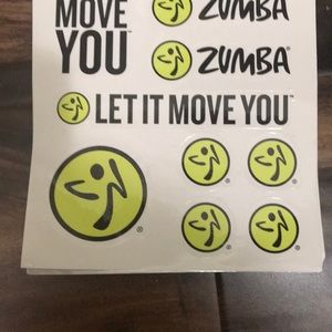 Zumba Fitness | Accessories | 5 Pk Zumba Sticker | Poshmark